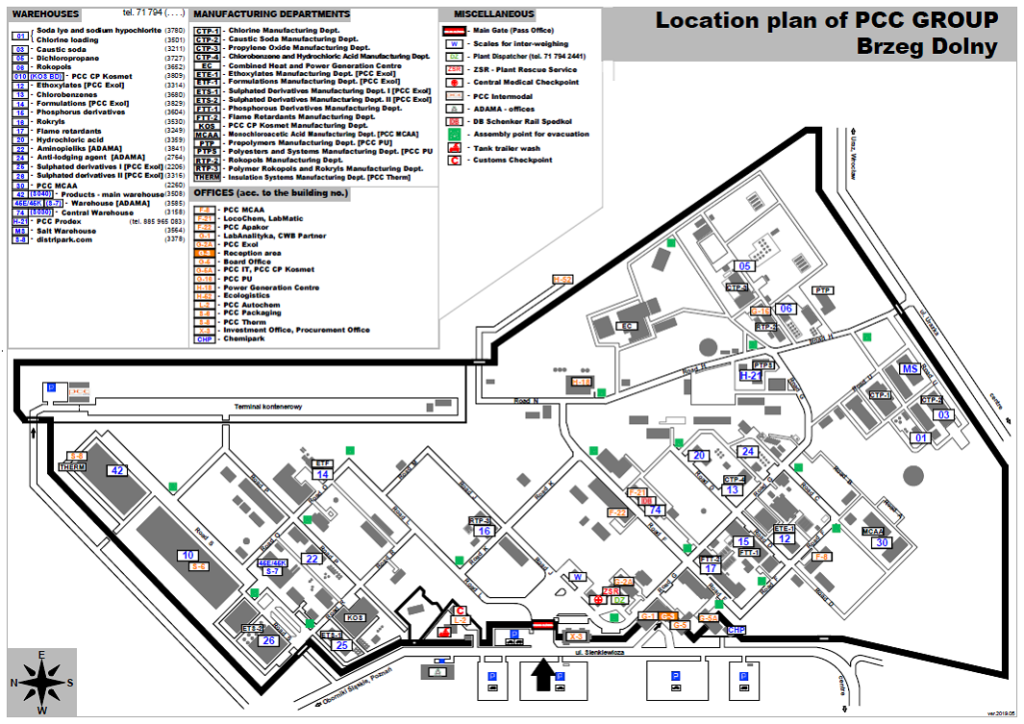 Information for visitors and auditors - PCC Rokita EN - PCC Rokita EN